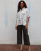 Buy Free Falling Block Printed Cotton Shirt | Women shirt cotton