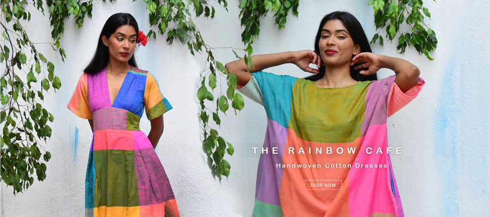 Buy Handmade Block printed Sarees, Blouses, Kurtis, and Dresses - Chidiyaa