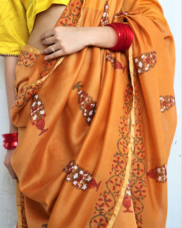 Chidiyaa | Pure Chanderi Silk Sarees