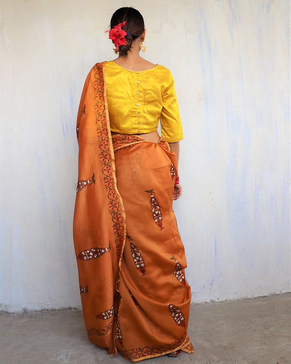 Chidiyaa | Pure Chanderi Silk Sarees